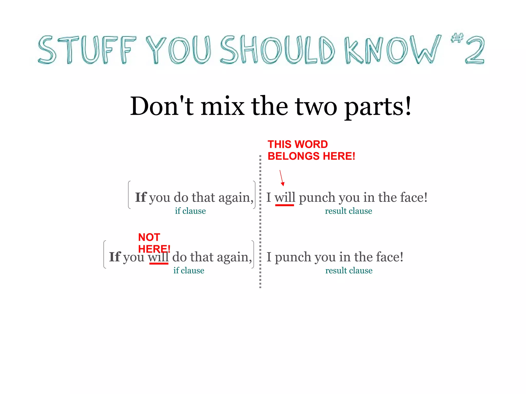 Conditional sentences and how to use them | PPT