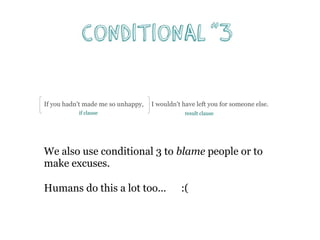 Conditional sentences and how to use them | PPT