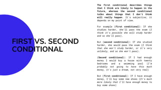 Conditional sentences and wish clauses | PPT