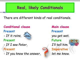 Conditional sentences i | PPT