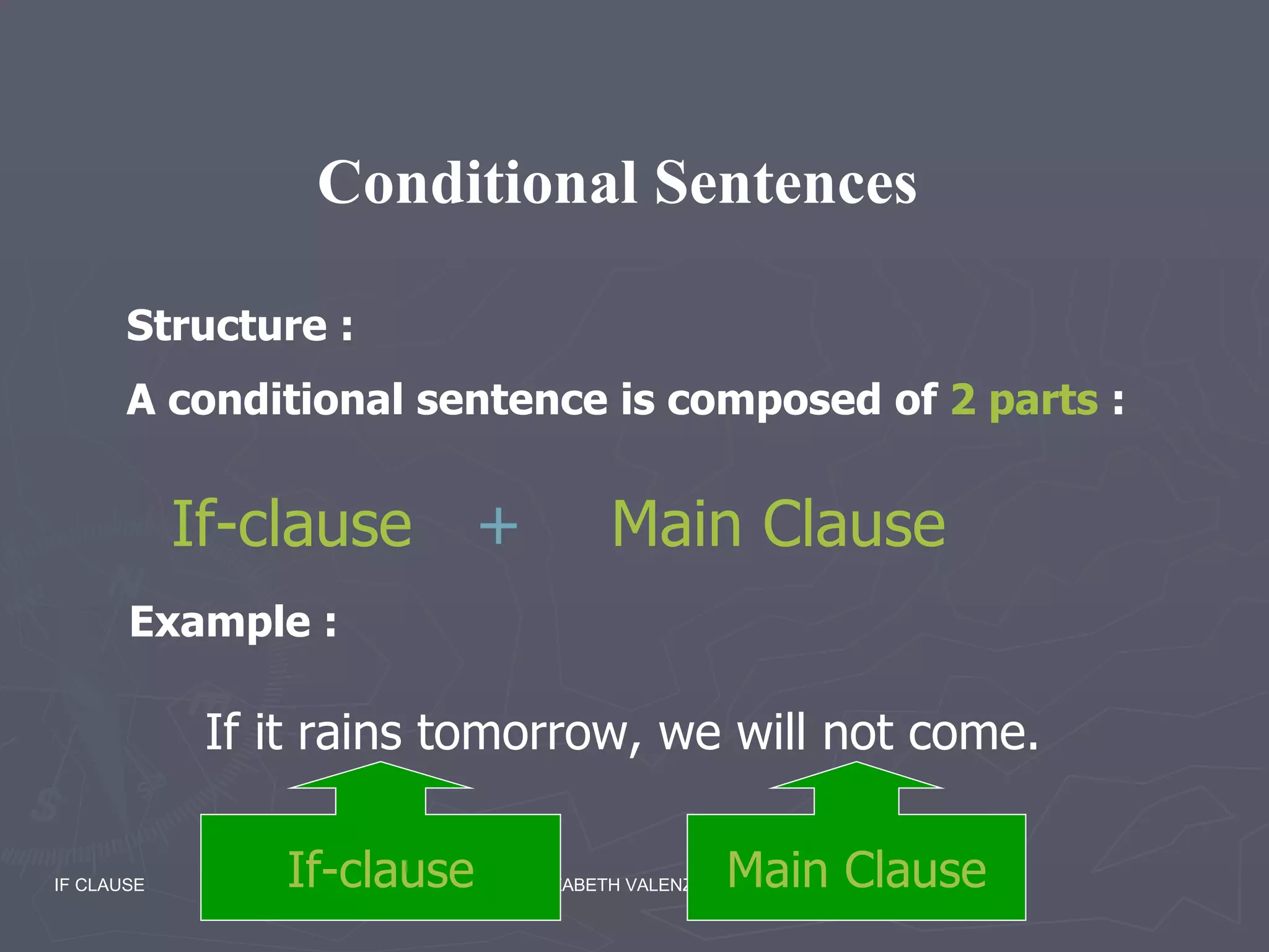 Conditional Sentences + If | PPT
