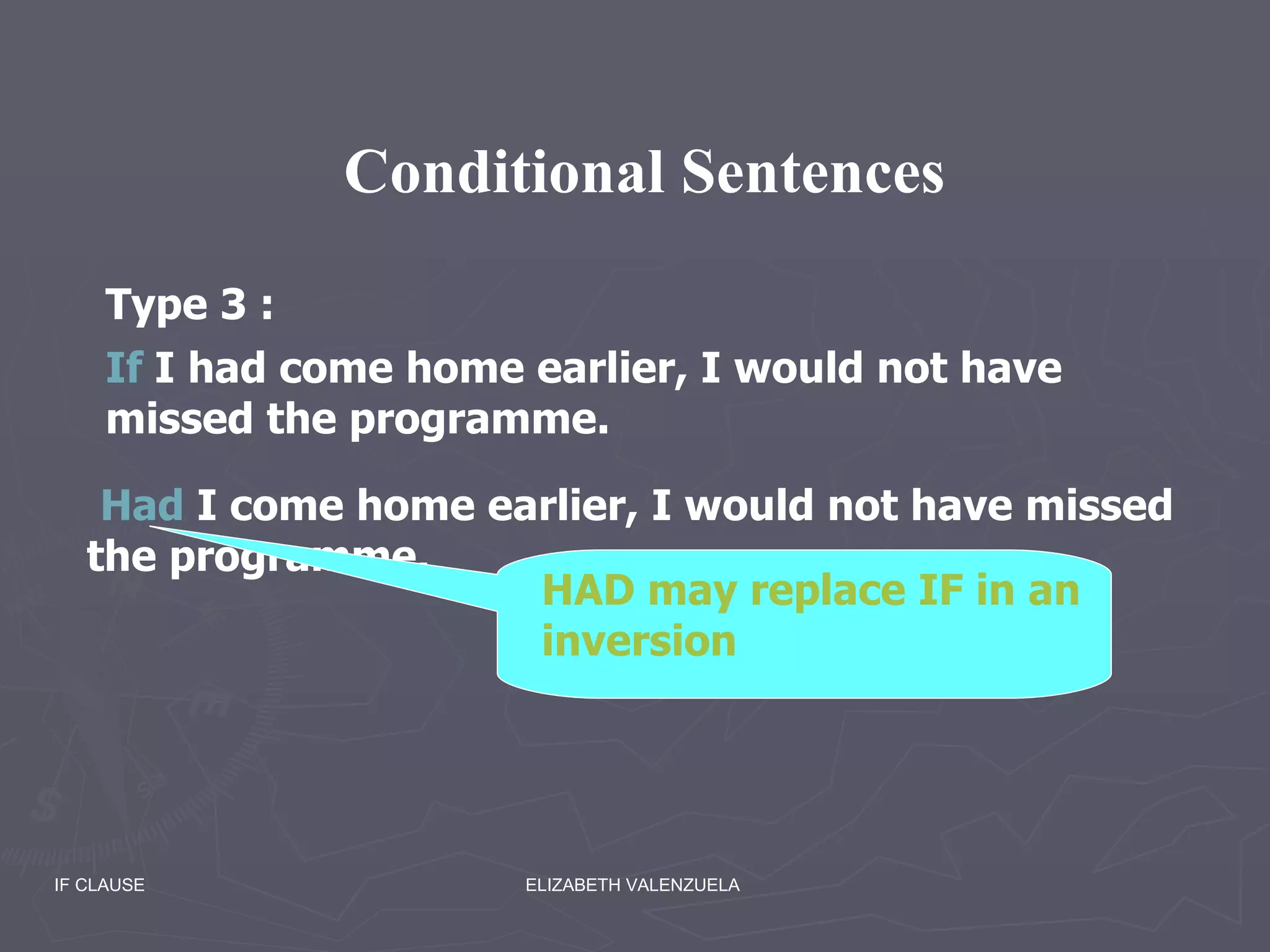 Conditional Sentences + If | PPT