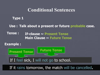 Conditional Sentences + If | PPT