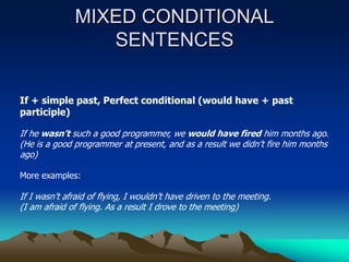 Conditional sentences na1 | PPT