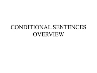 Conditional Sentences Top Notch 3 B | PPTX
