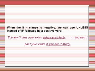 Conditional sentences type 1 | PPT