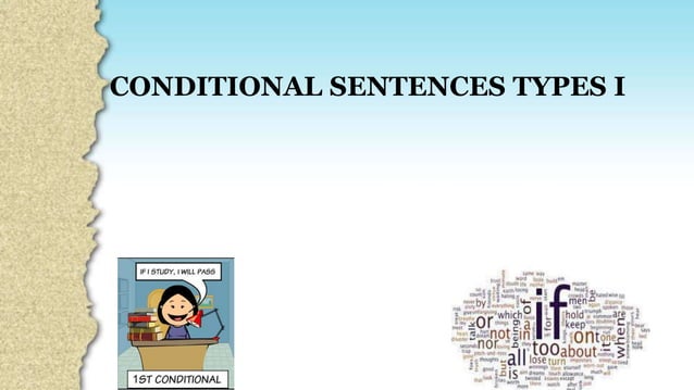 Conditional sentences types 1 | PPT