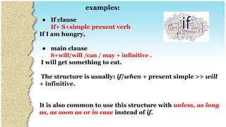 Conditional sentences types 1 | PPTX