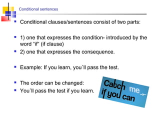 Conditional sentences zero 1 and 2 | PPT