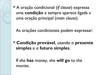 Conditional sentenses if clauses | PPT