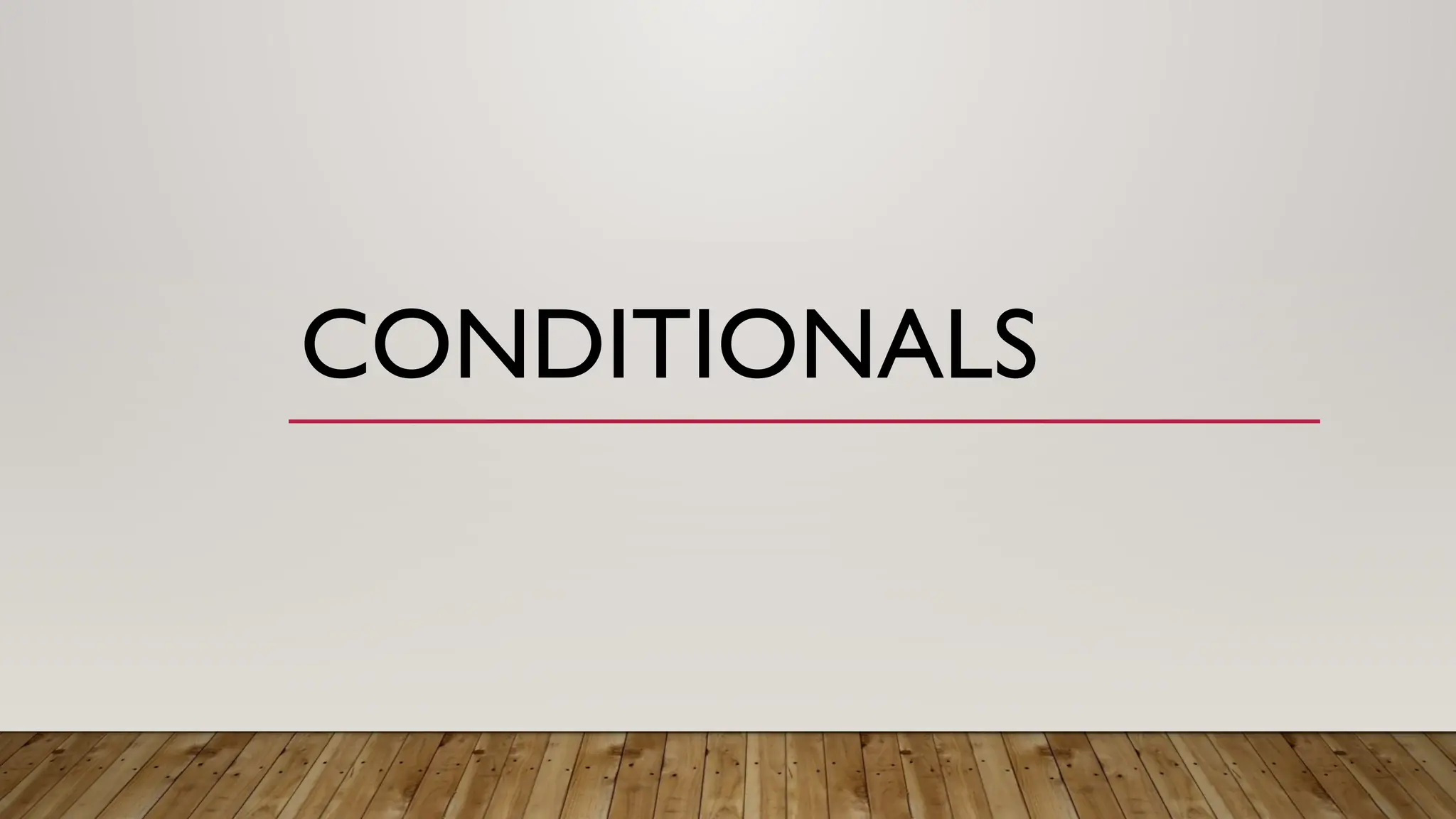 CONDITIONALS exam.pptx grade 9 english class | PPTX