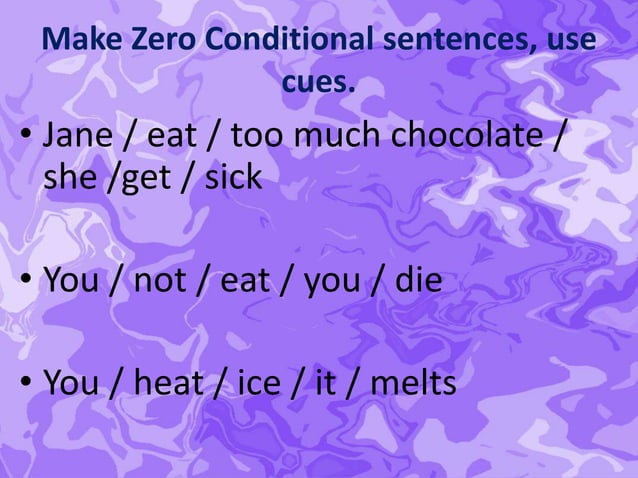 Zero, First, Second and Third Conditionals ppt | PPTX | Travel