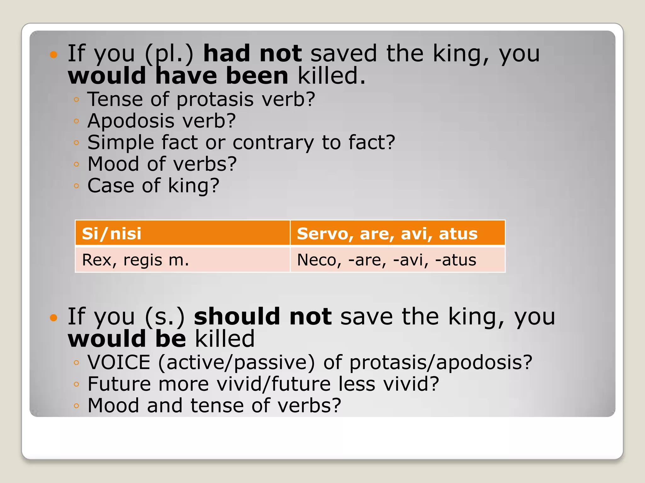 Conditionals practice | PPTX