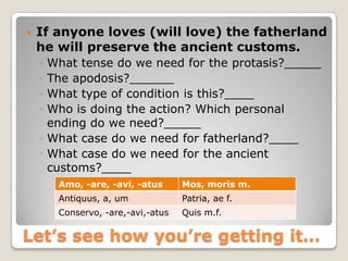 Conditionals practice | PPTX