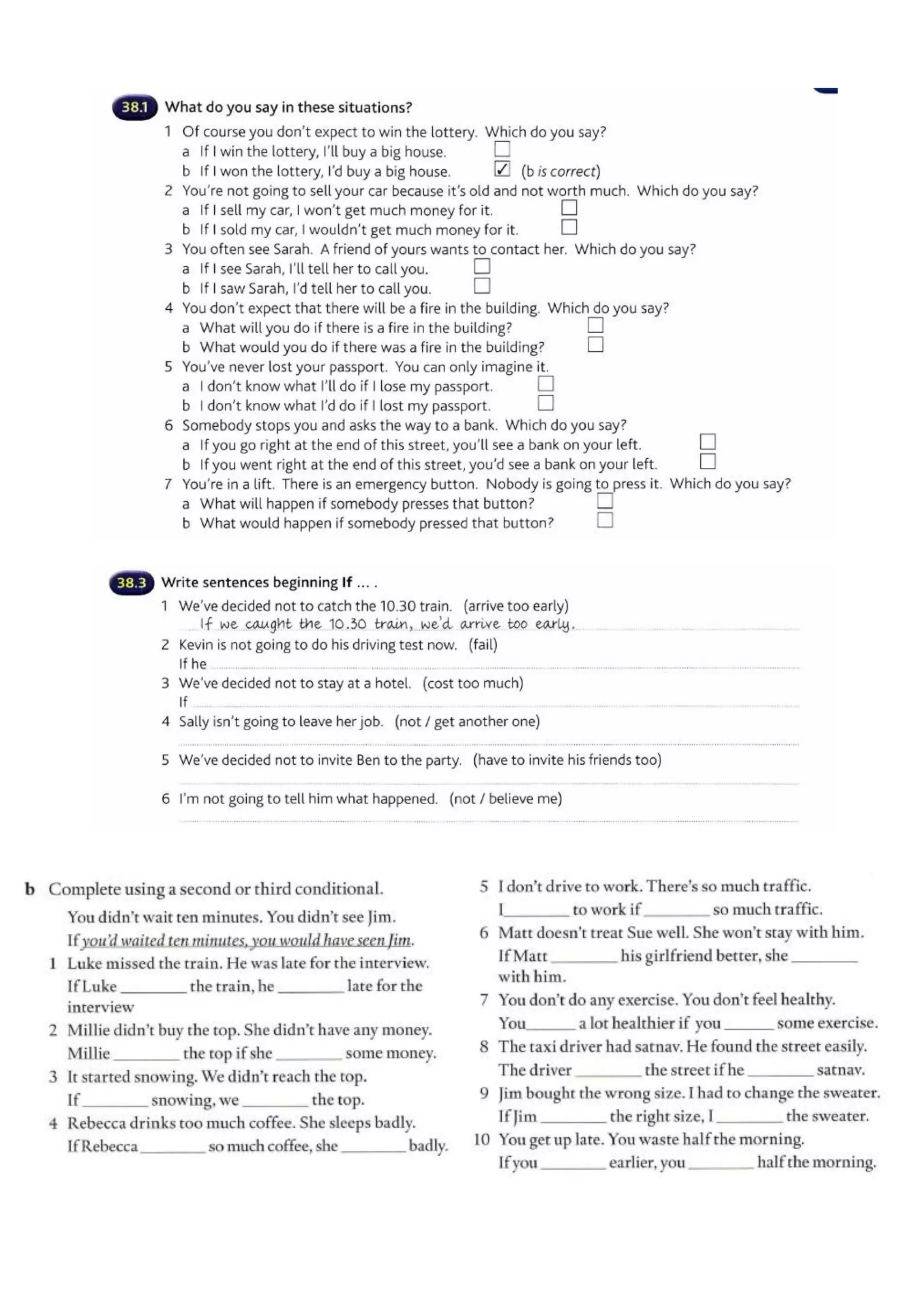 Conditionals practice | PDF