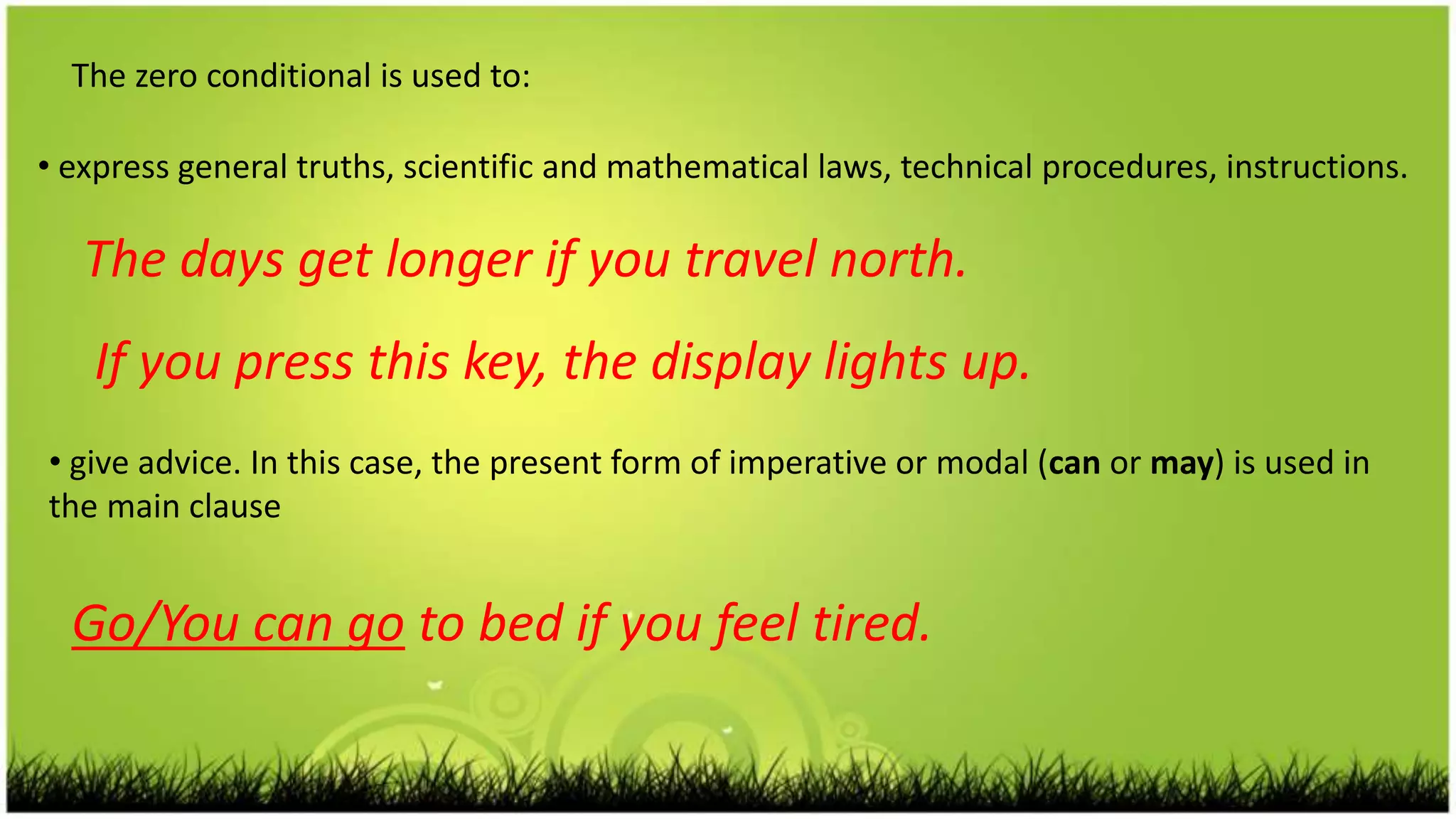 Conditionals presentation | PPT