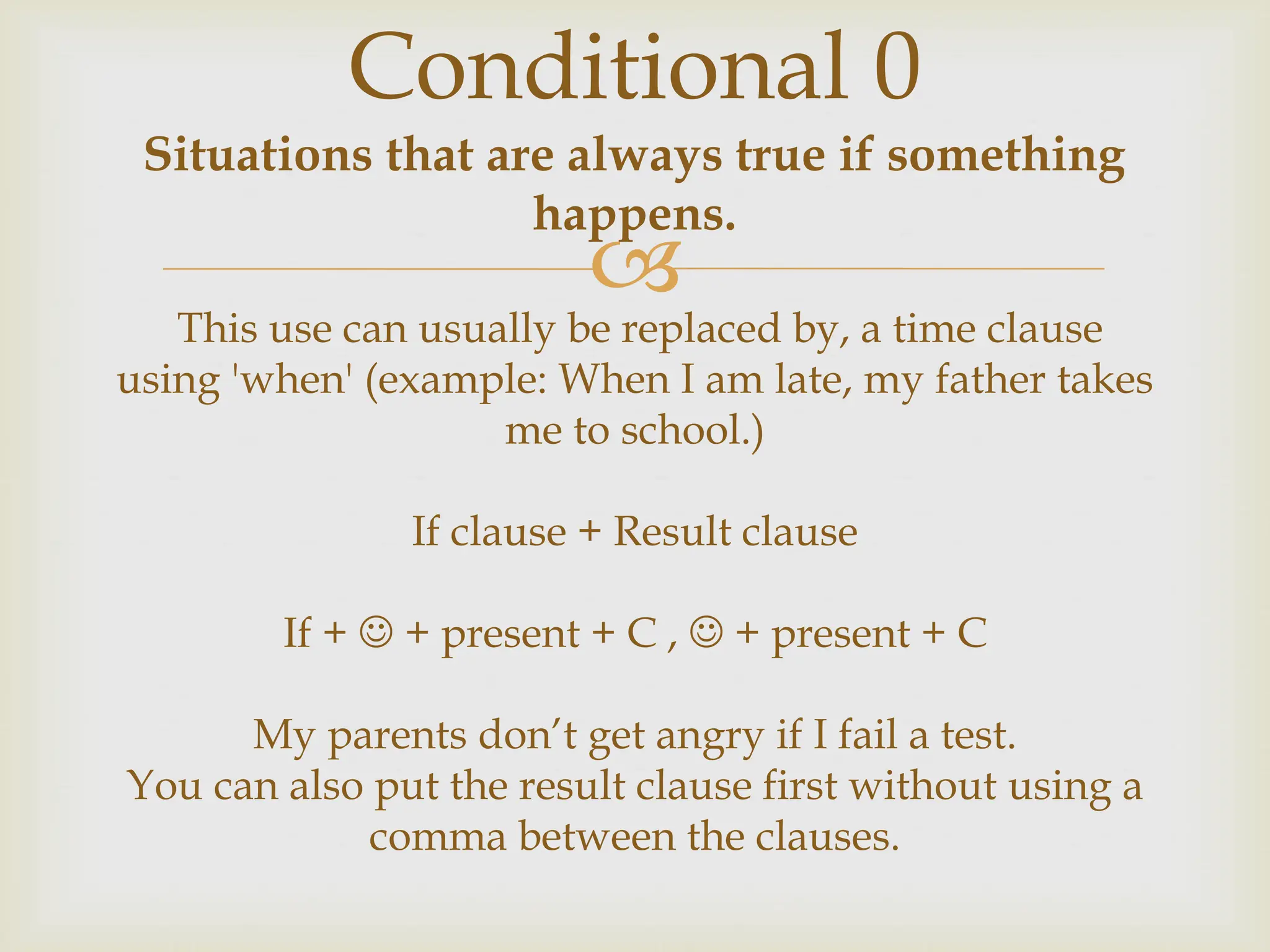 English conditionals presentation for intermediate | PPT