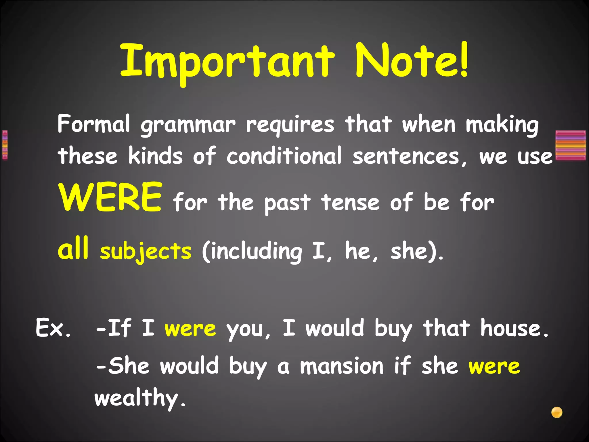 Conditionals presentation | PPT