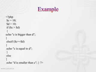 Conditional statement | PPTX