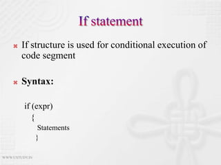 Conditional statement | PPTX