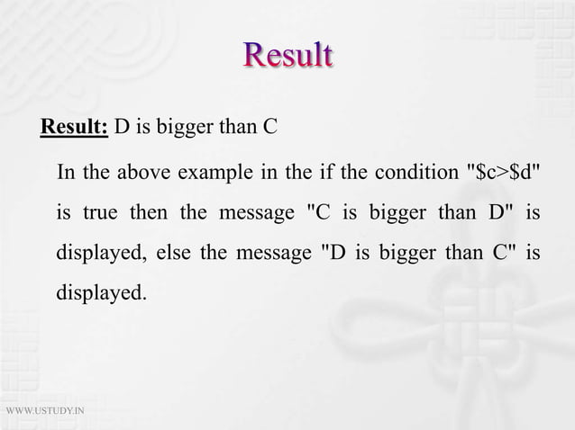 Conditional Statement Ppt 3606
