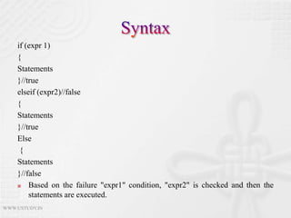 Conditional statement | PPTX