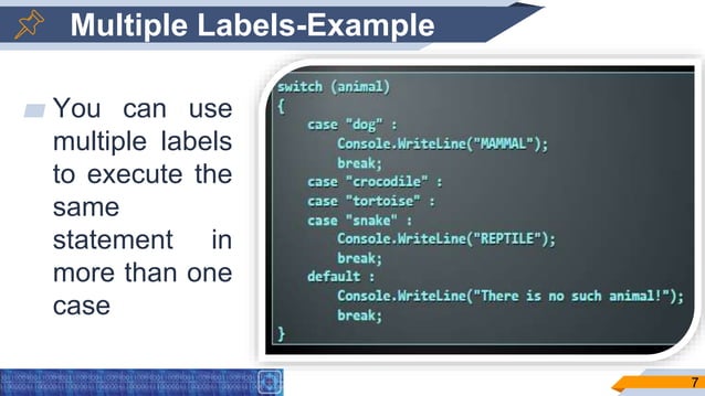 Conditional Statement - Switch Case.pptx