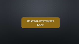 Conditional Statement both conditional and loop.pptx