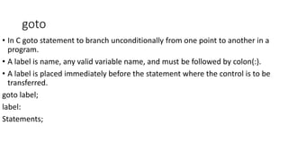 Conditional statement in c | PPTX