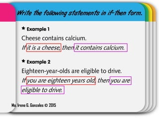 Conditional Statements | If-then Statements | PDF
