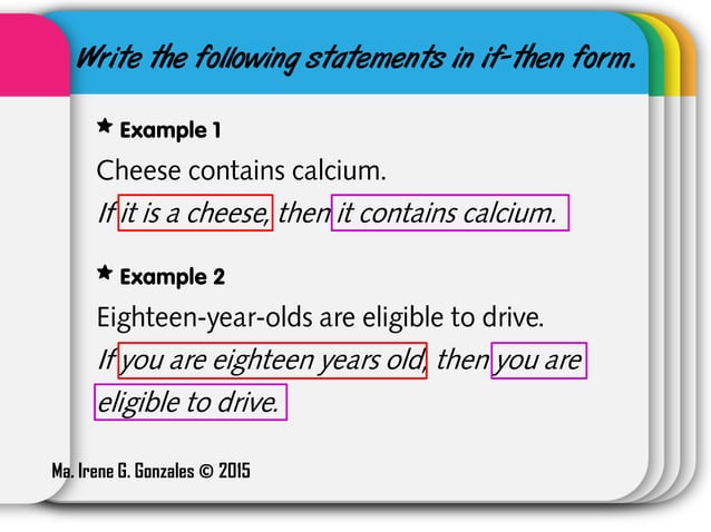 Conditional Statements | If-then Statements | PDF