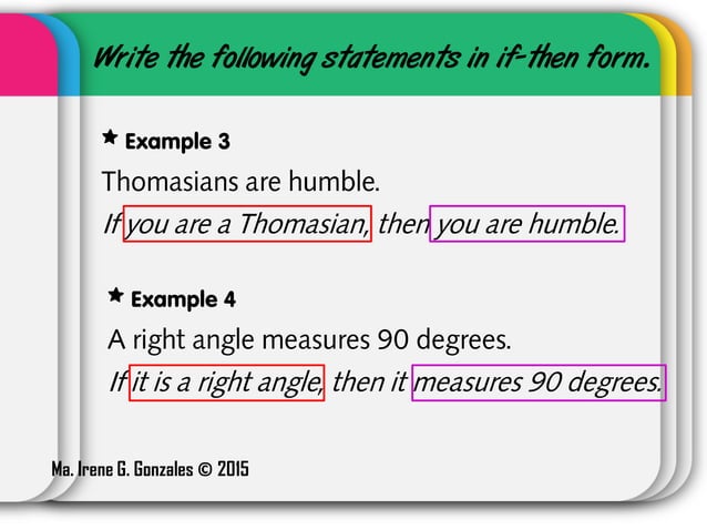 Conditional Statements | If-then Statements | PDF