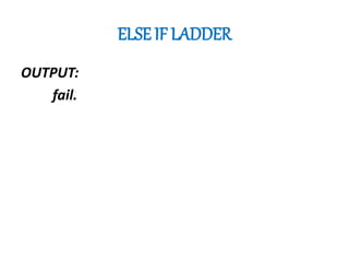 Conditional statements | PPTX