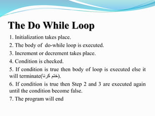 Conditional statements & Loops | PPT