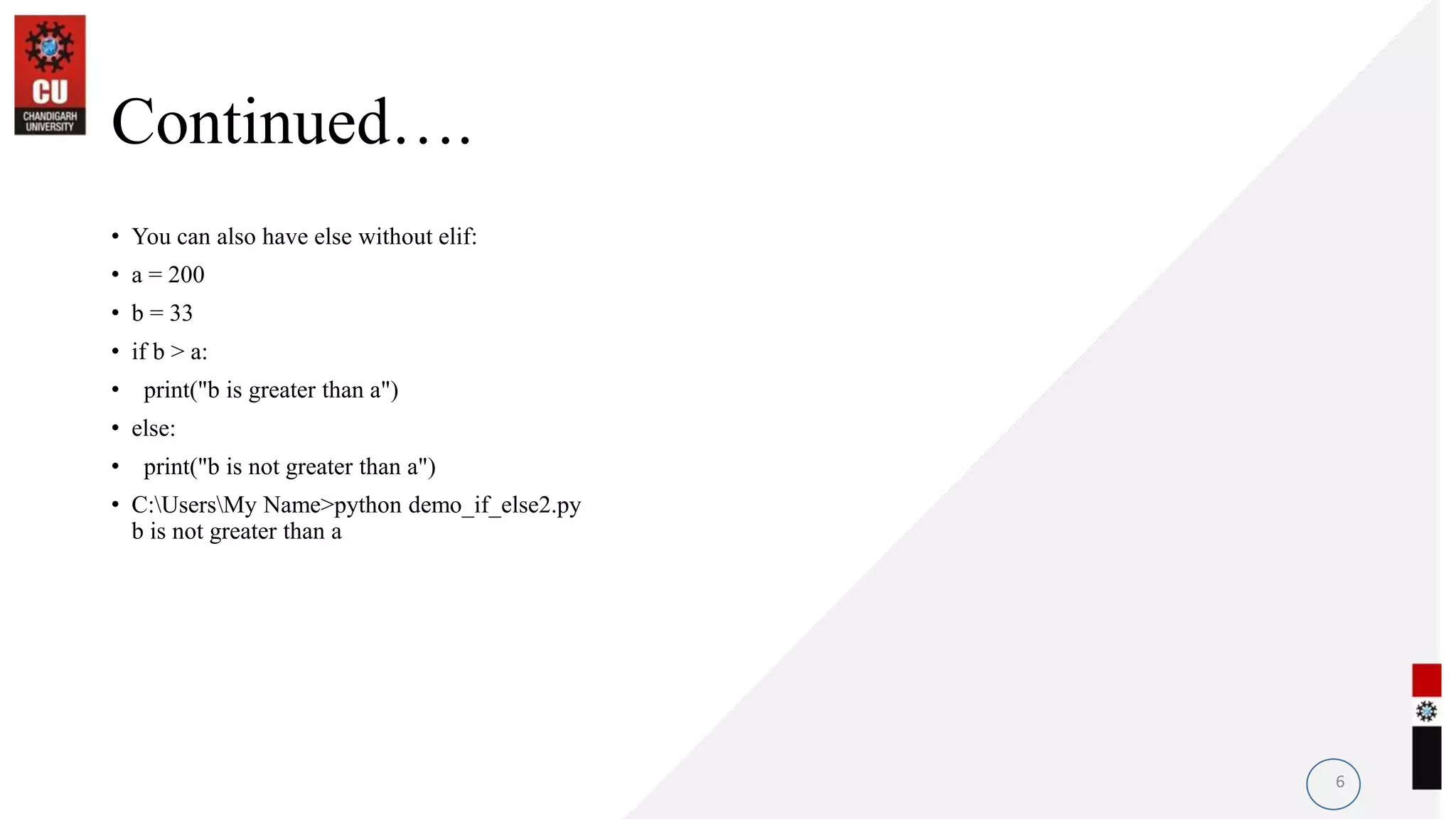 Conditional Statements Pptx Free Download