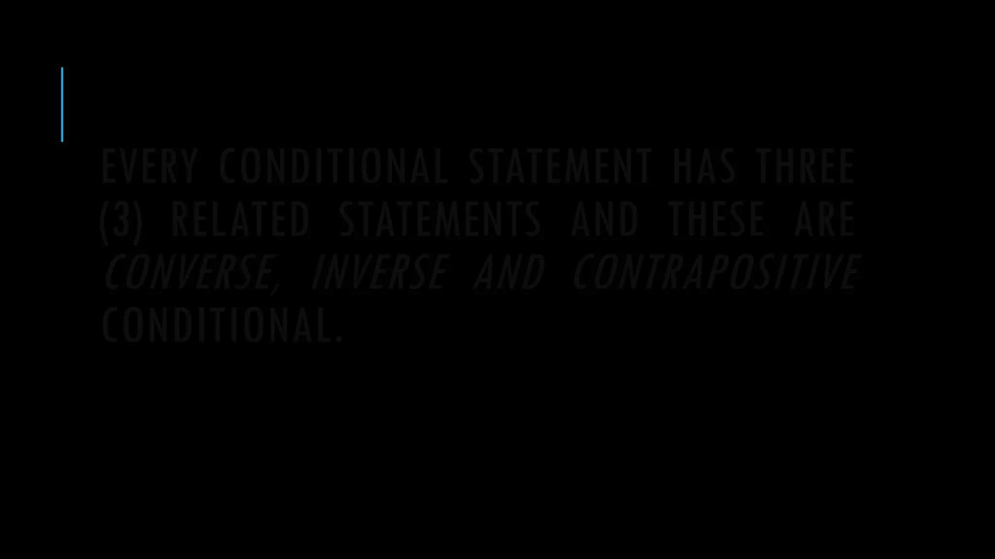CONDITIONAL STATEMENTS last topic on 2nd quarter.pptx