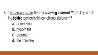 CONDITIONAL STATEMENTS IN MATHEMATICS GRADE 8.pptx