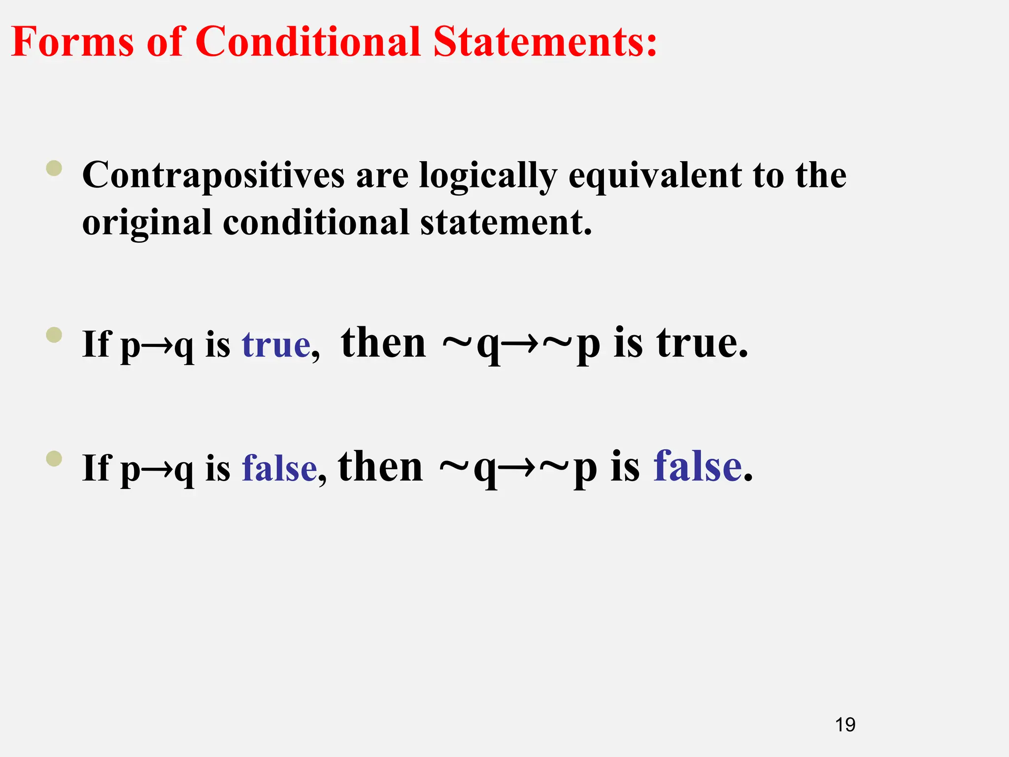 Grade 8 - Quarter 1 Conditional Statements.ppt