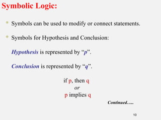 Grade 8 - Quarter 1 Conditional Statements.ppt