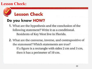Grade 8 - Quarter 1 Conditional Statements.ppt