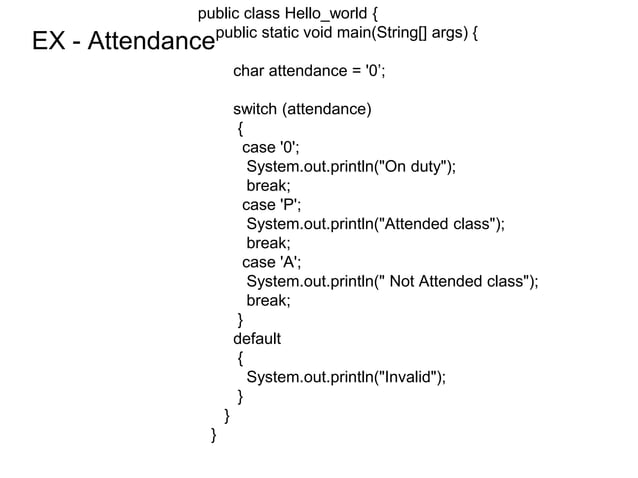 Conditional Statements In Java 12pptx Programming Languages Computing 1384