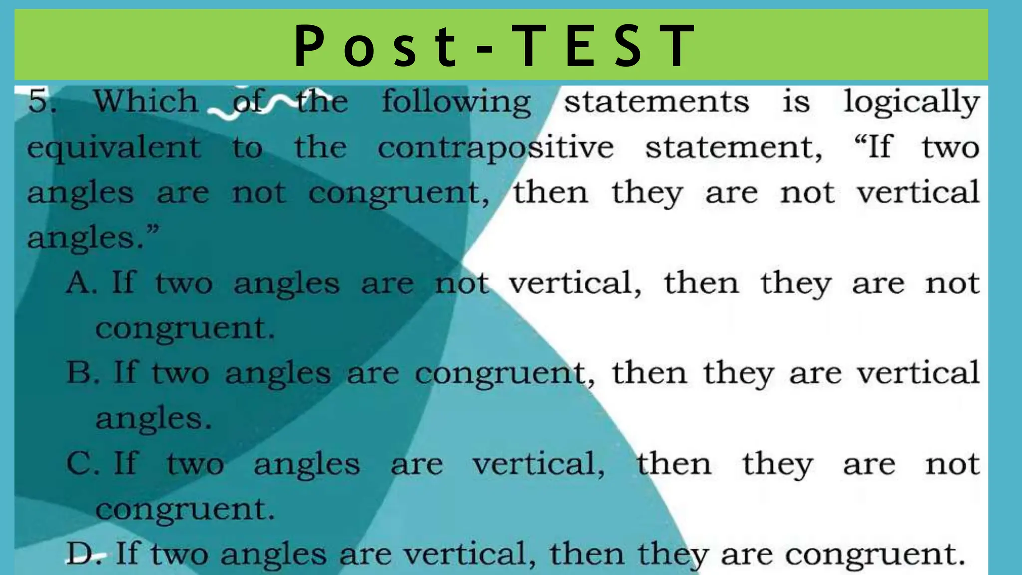 Conditional Statements And Its Logical Equivalence Pptx