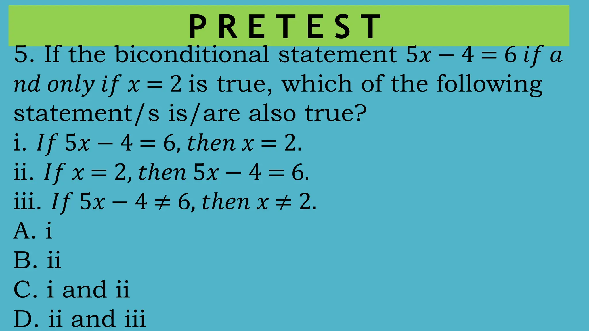 Conditional Statements And Its Logical Equivalencepptx 