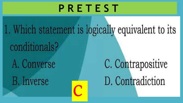 CONDITIONAL STATEMENTS AND ITS LOGICAL EQUIVALENCE.pptx | Programming Languages | Computing