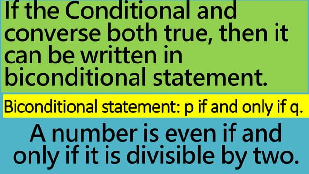 CONDITIONAL STATEMENTS AND ITS LOGICAL EQUIVALENCE.pptx | Programming Languages | Computing
