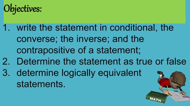 Conditional Statements And Its Logical Equivalencepptx