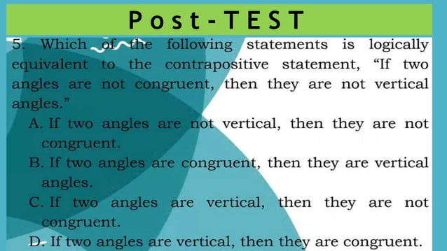 CONDITIONAL STATEMENTS AND ITS LOGICAL EQUIVALENCE.pptx | Programming Languages | Computing