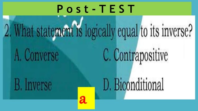 CONDITIONAL STATEMENTS AND ITS LOGICAL EQUIVALENCE.pptx | Programming ...