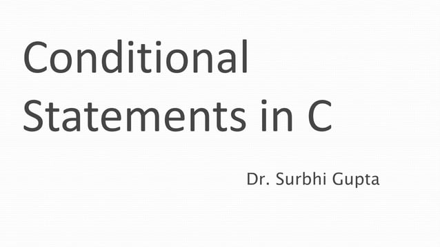 Conditional Statements in C.pptx