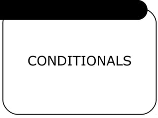 Conditionals + time clauses bach | PPT